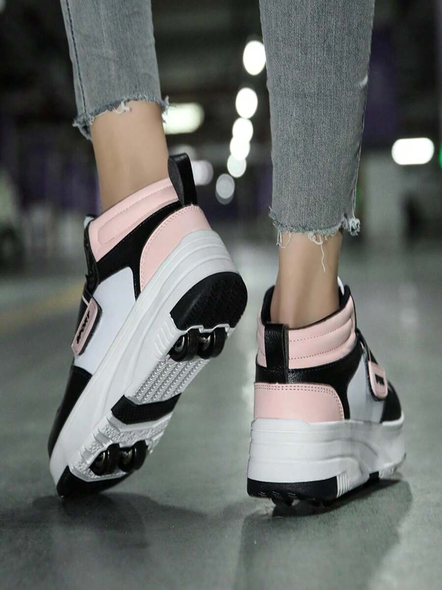 8-Wheel Removable Roller Skates For Men And Women Detachable ...