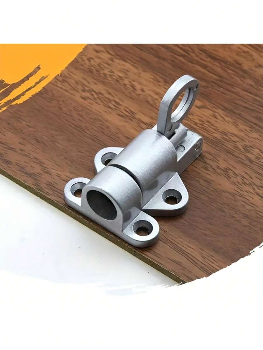 1pc Easy-Install Spring Bounce Door Bolt - Secure & Self-Closing Lock ...