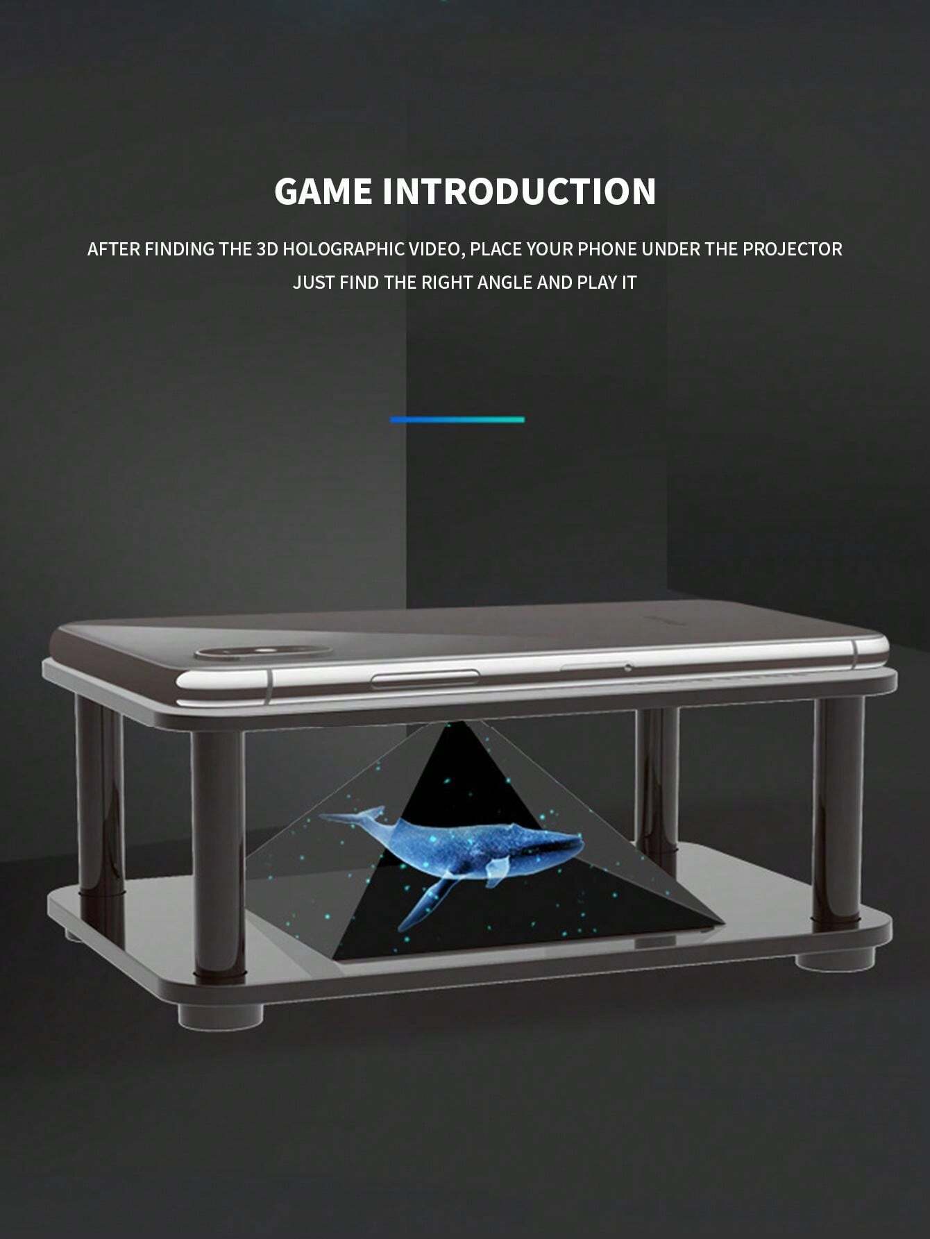 Projecteur holographique 3D mobile, petite invention de production de ...
