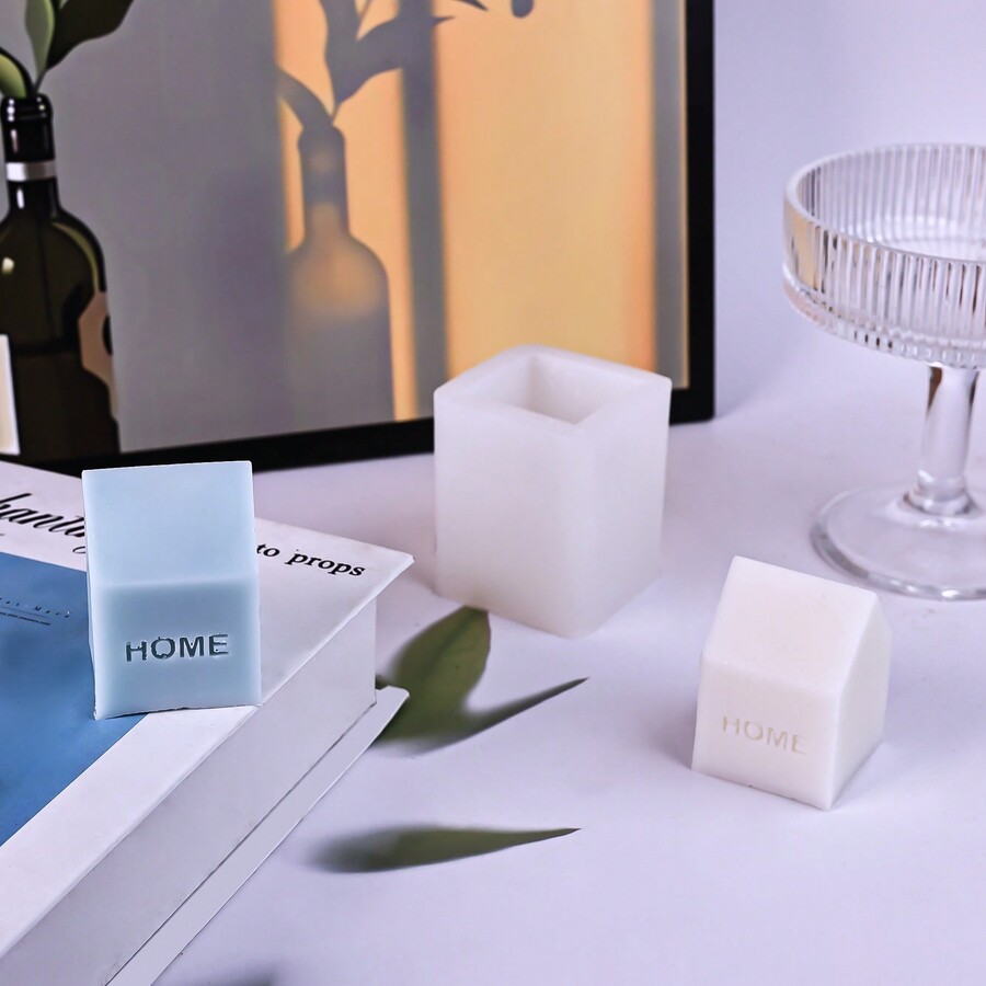 Realistic 3D House HOME Series DIY Aromatherapy Candle Diffuser Plaster ...