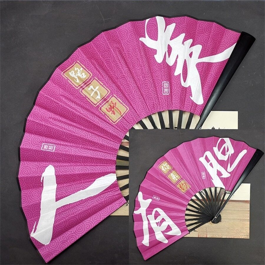 Bamboo Rave Fan, Classic Chinese Style, Perfect For Bars And Clubs To ...