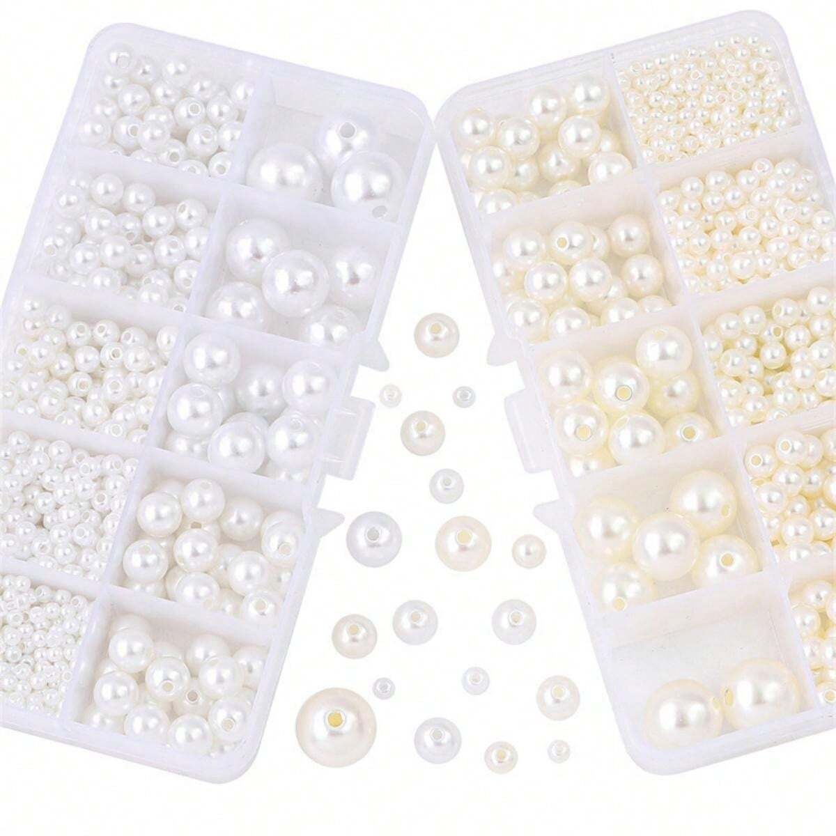 1pc New Multi-Specification ABS Pearl Storage Box With 10 Grids And ...