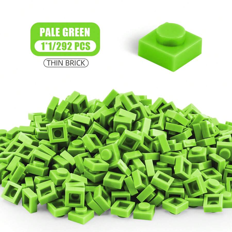 292pcs 50g Bag Packed 1x1 Specification Small Particles Building Blocks ...