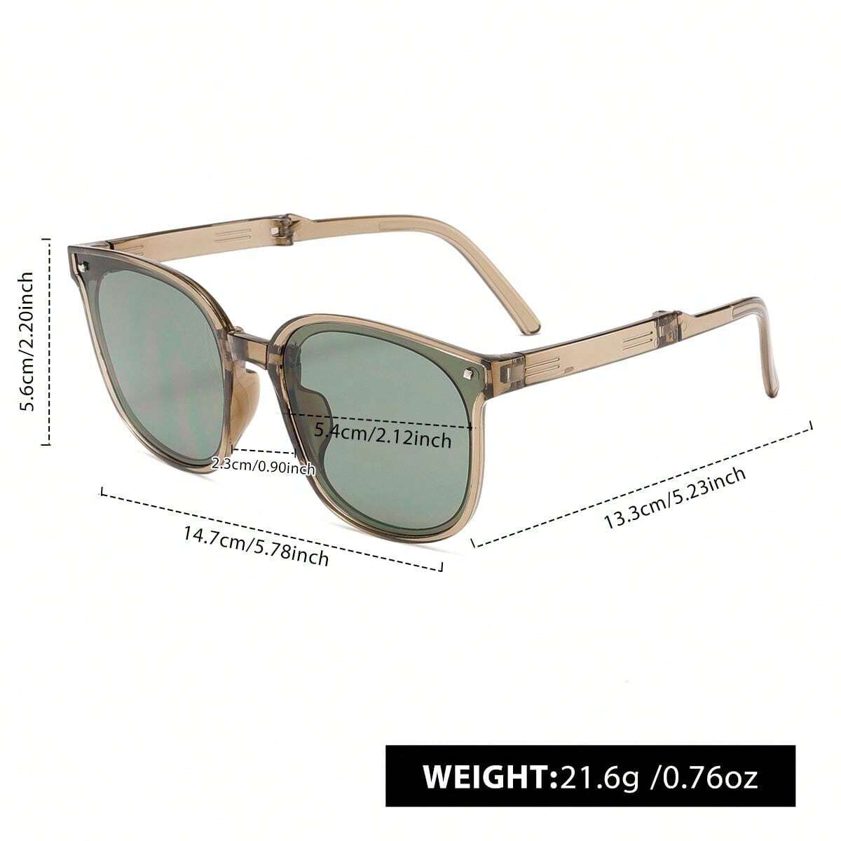 4 Pairs/Set Mirror Frame Eyeglasses Leg Can Be Folded Simple Style New ...