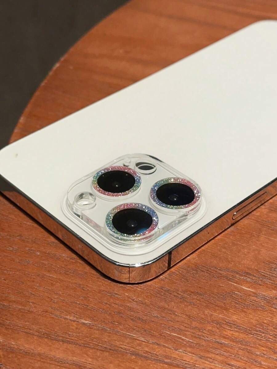Diamond Sparkle Camera Lens Film Compatible With IPhone 15ProMax ...