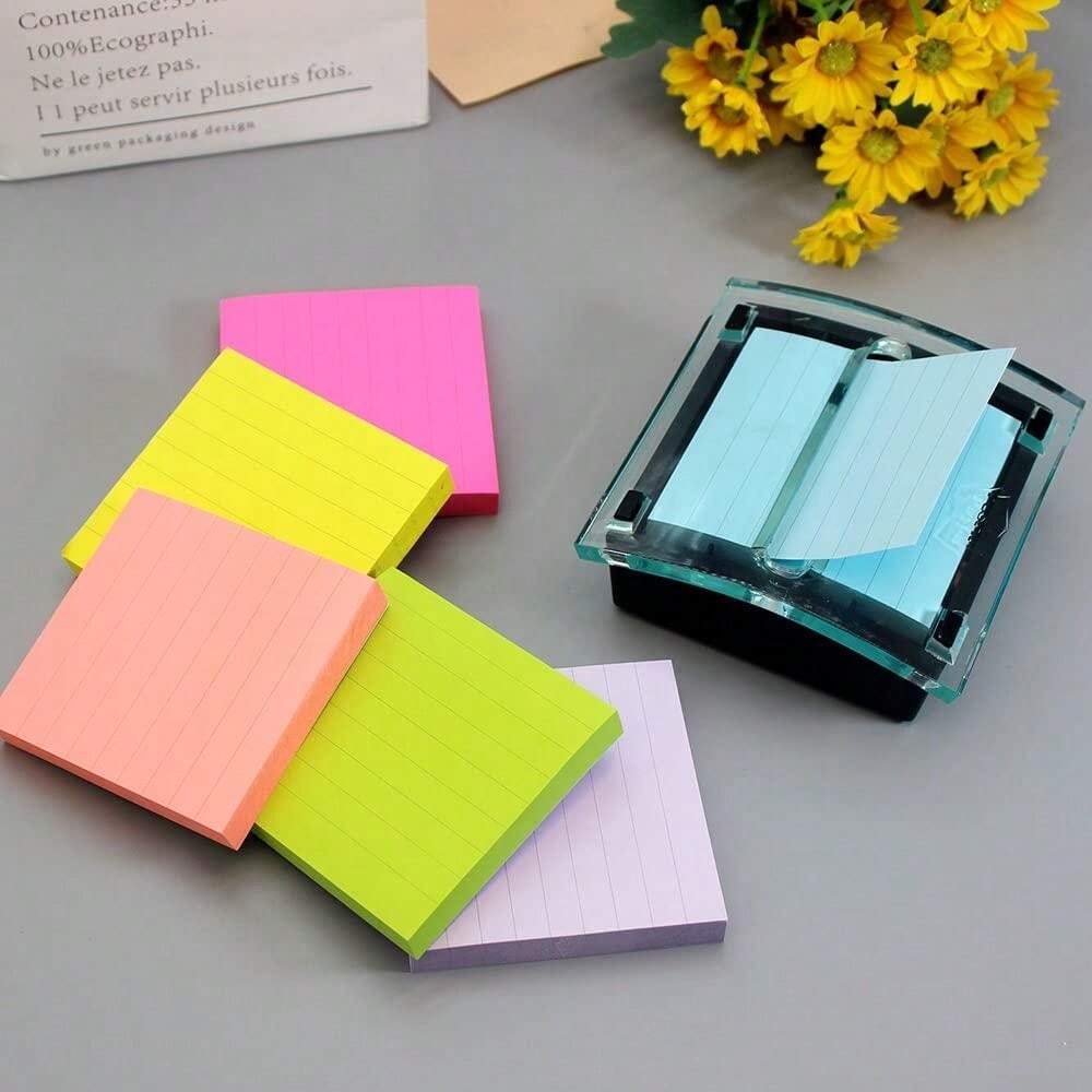 6 paquets de notes autocollantes doublées de 3x3, recharge de notes ... 6 paquets de notes autocollantes doublées de 3x3, recharge de notes ...