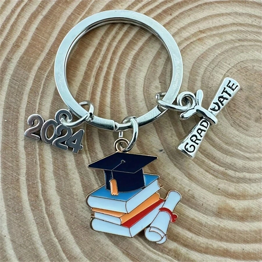 Porte-clés de cérémonie de remise des diplômes 2025, jolie toque de ...