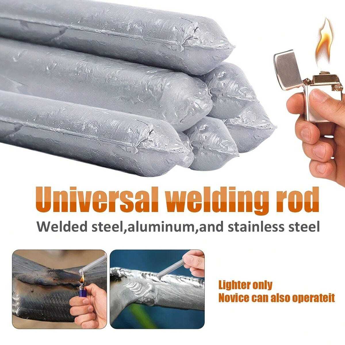 3/4/6pcs Universal Repair Welding Rods For Copper, Iron, Aluminum ...