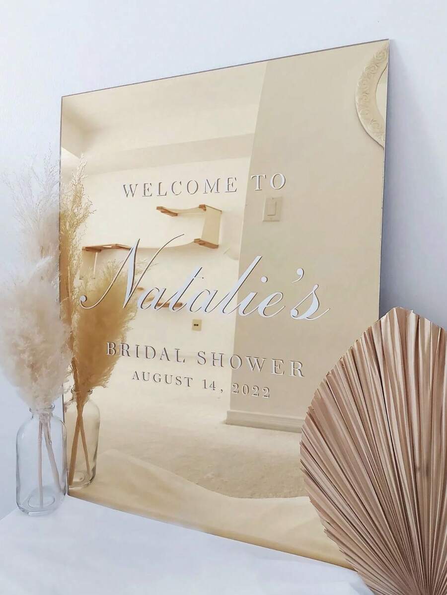 1pc 48*40cm Party Direction Sign Blank Clear Acrylic Sheet, Suitable ...