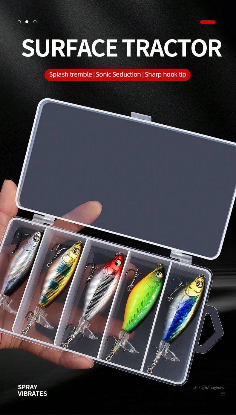 One Surface Floating Propeller Topwater Fishing Lure, Far Casting With ...