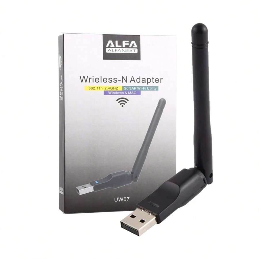 ALFA Usb Wifi Adapter 150mbps Portable ALFA Network Card, 2.4ghz ALFA ...