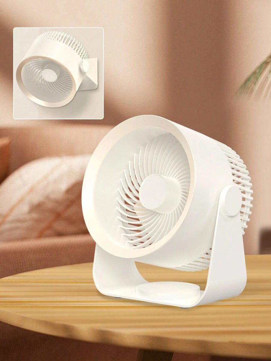 1PC Rechargeable 4000mAh Cordless Electric Fan Wireless Portable Air ...