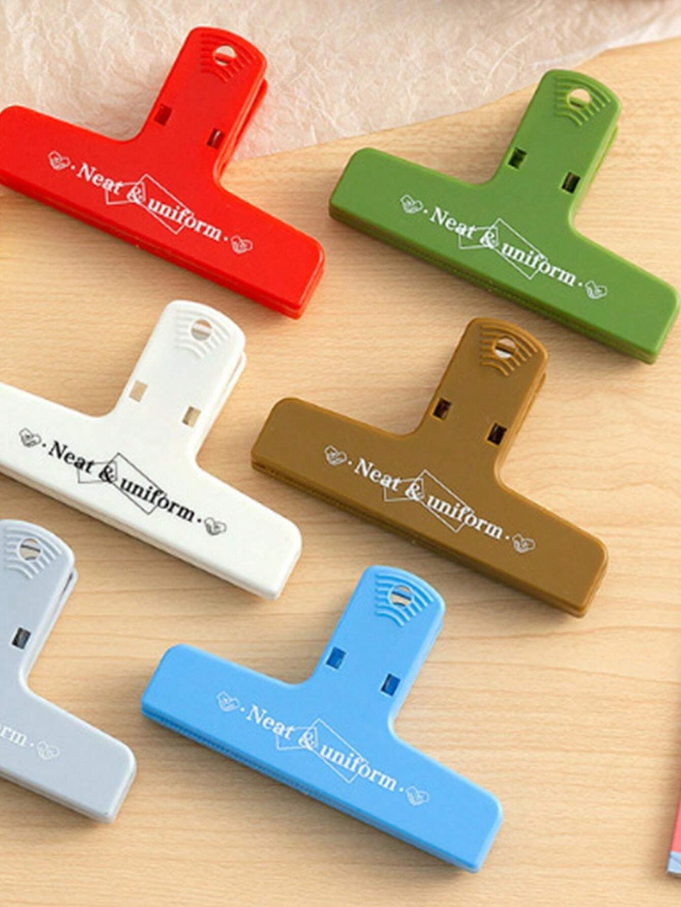 1pc Magnetic Notebook Clip For Students, Extra Long Thick Type, Ins ...