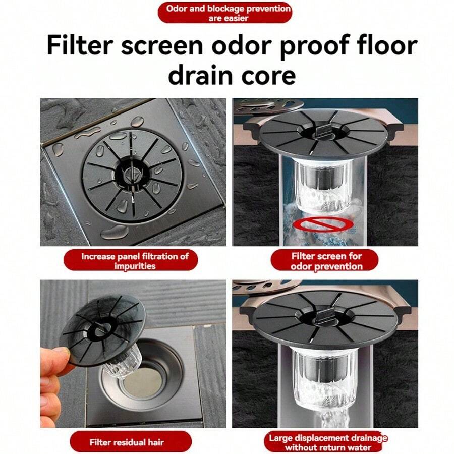 Sewer Pipe Deodorant Floor Drain Core Floor Drain Deodorizer Drain Pipe ...