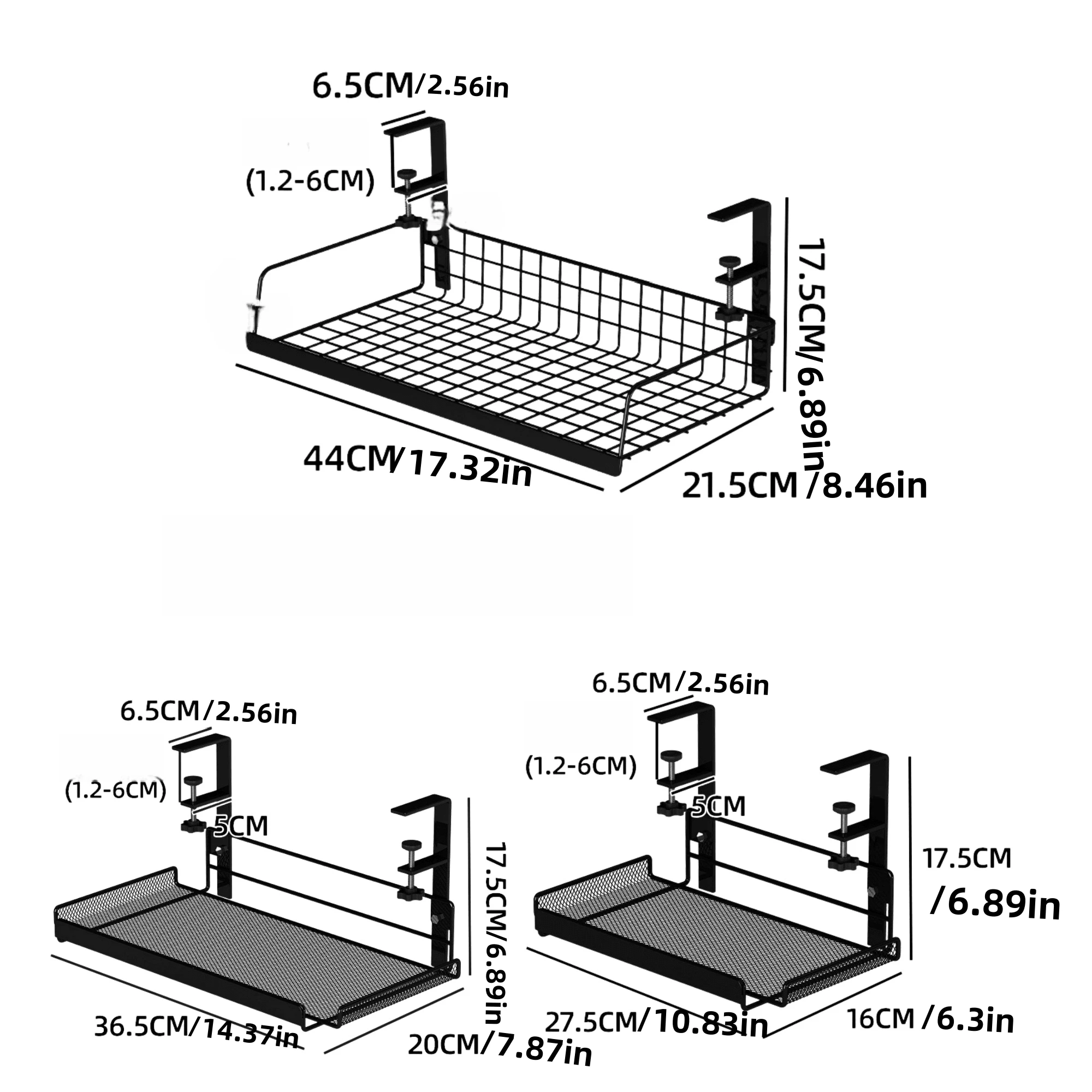 1pc Desktop Cable Management Holder, Wire Organizer Shelf For Home ...