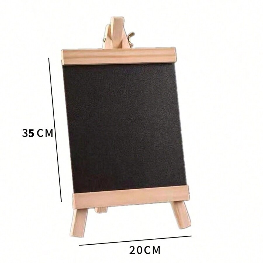 1pc Mini Wooden Blackboard (Approx. 20cm X 36cm) Convenient For Food ...