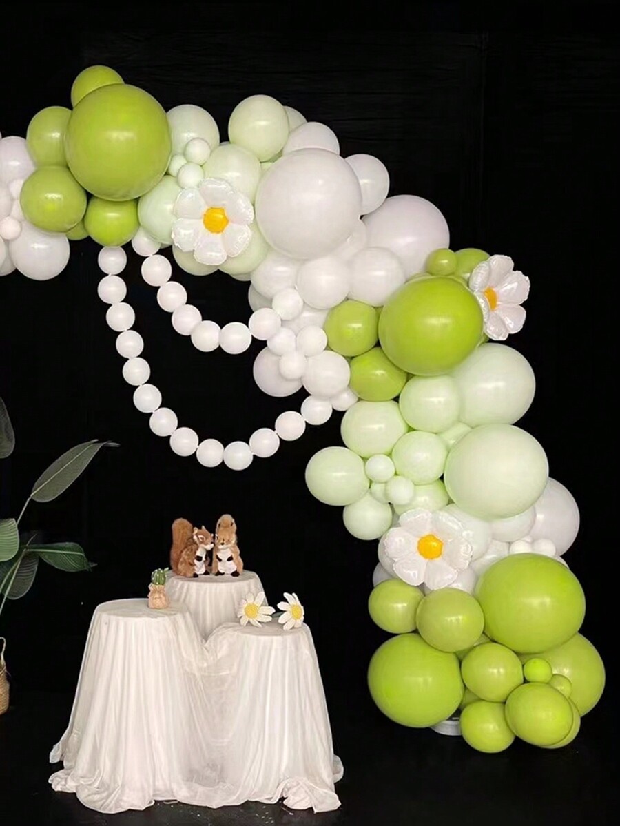 171pcs Bohemian Vintage Color Scheme Balloon Wedding Party Decorations ...