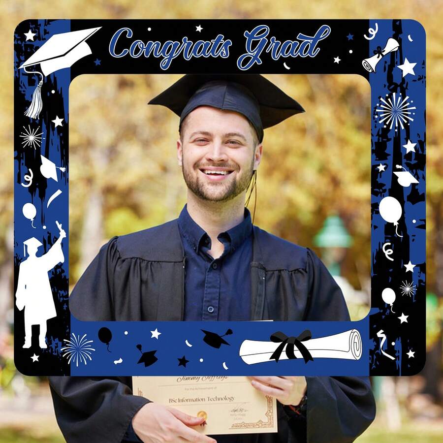 Graduation Inflatable Photo Frames, 2024 Graduation Party Supplies ...