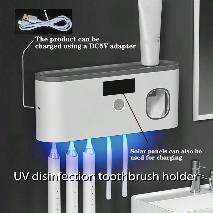 GHW Toothbrush Holder Intelligent Drying Disinfection And Sterilization ...