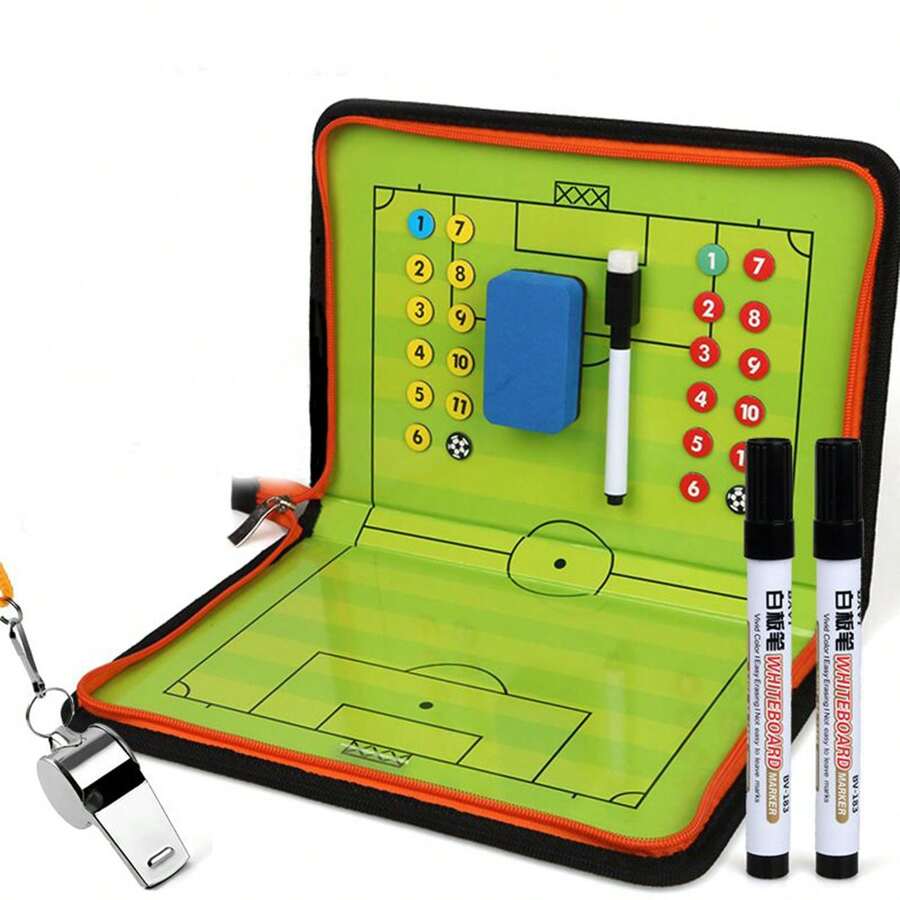 High-End Soccer Tactics Board 11 Player Board Portable Zippered ...