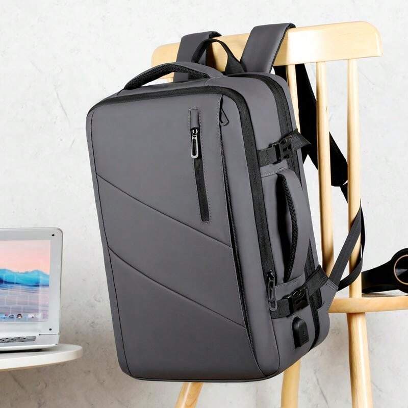 Men Backpack Large Capacity Expandable Business Backpack With Computer ...