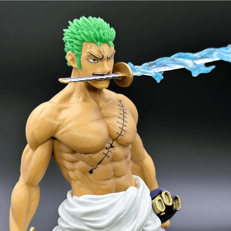 Triple-Sword Style Swordsman Model Statue Anime Peripheral | SHEIN USA