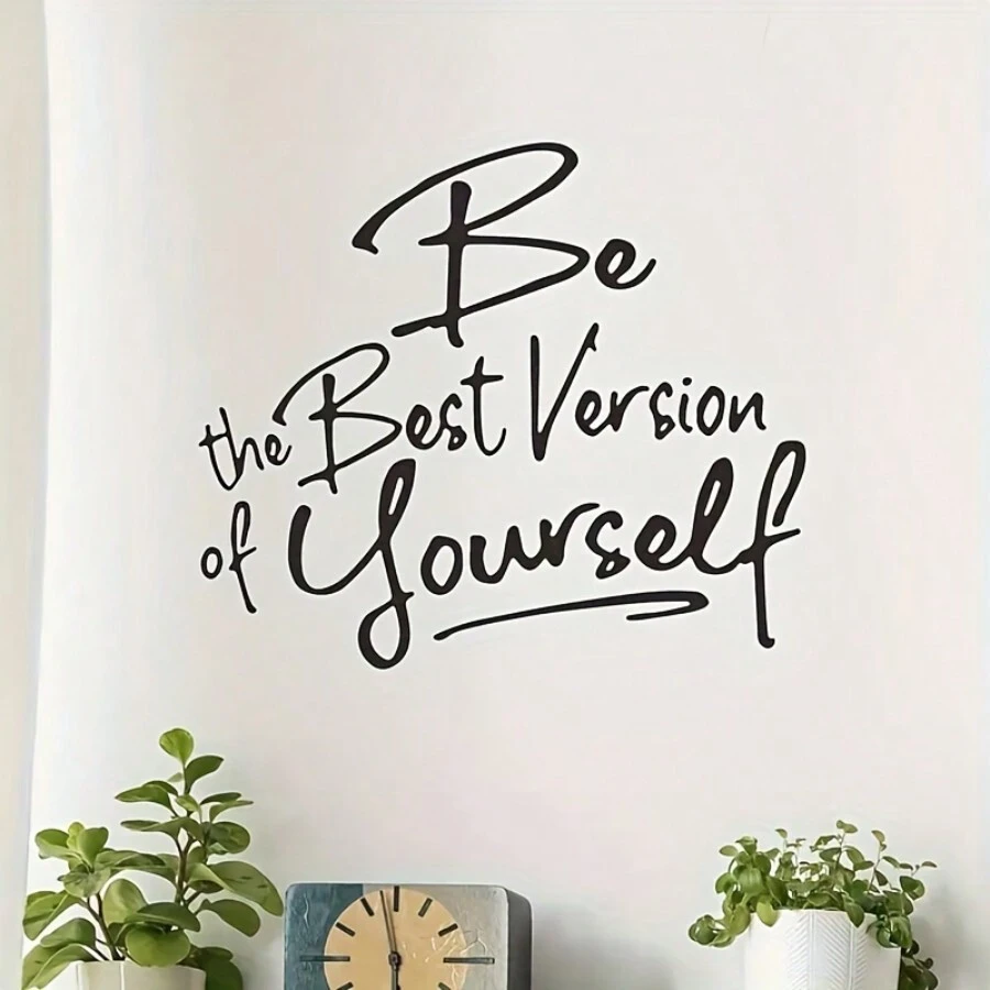 1pc Inspirational Quote Wall Sticker For Bedroom Or Living Room ...