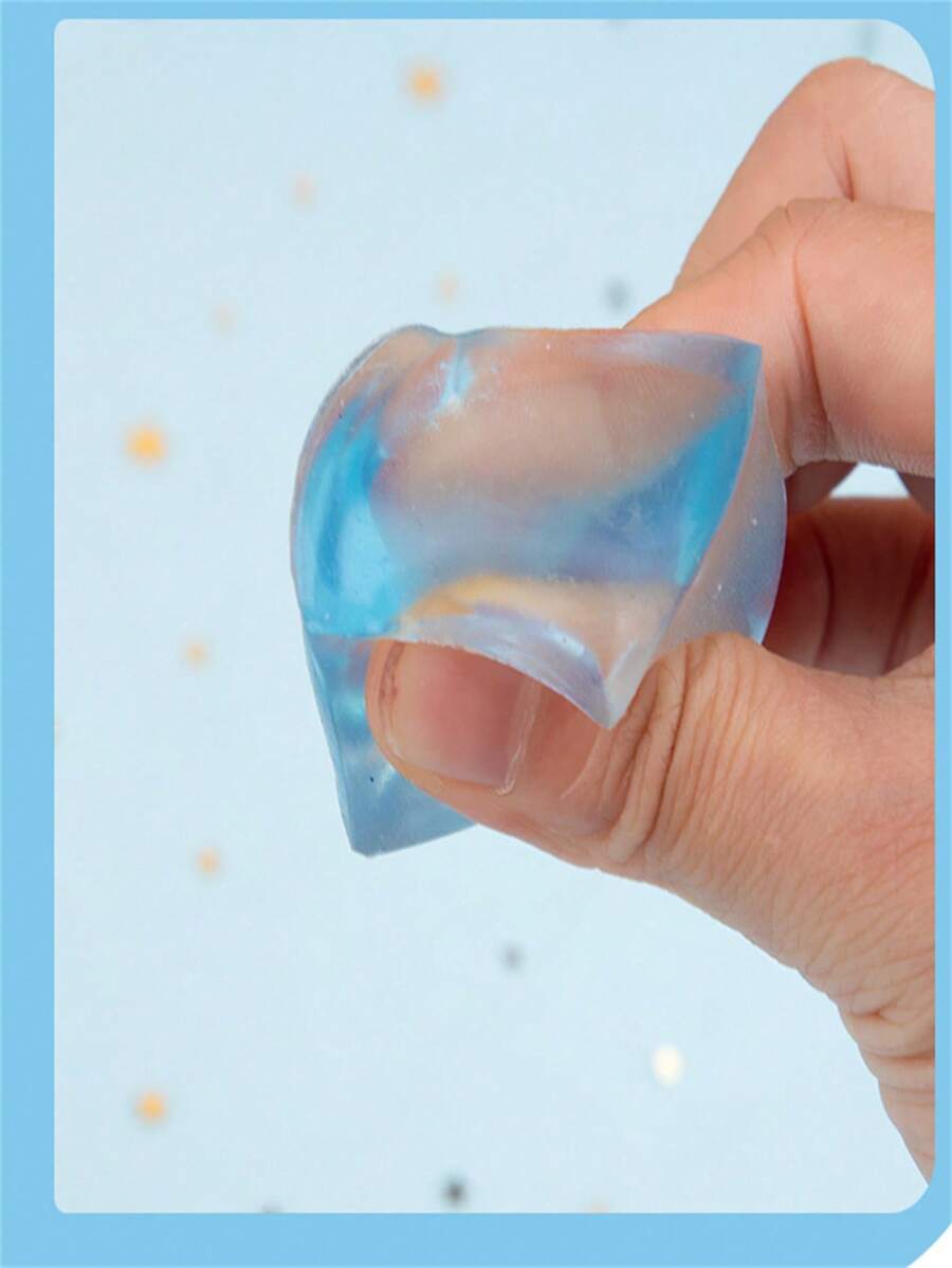 5pcs Mixed Color Ice Cube Stress Relief Toy, Creatively Designed To ...