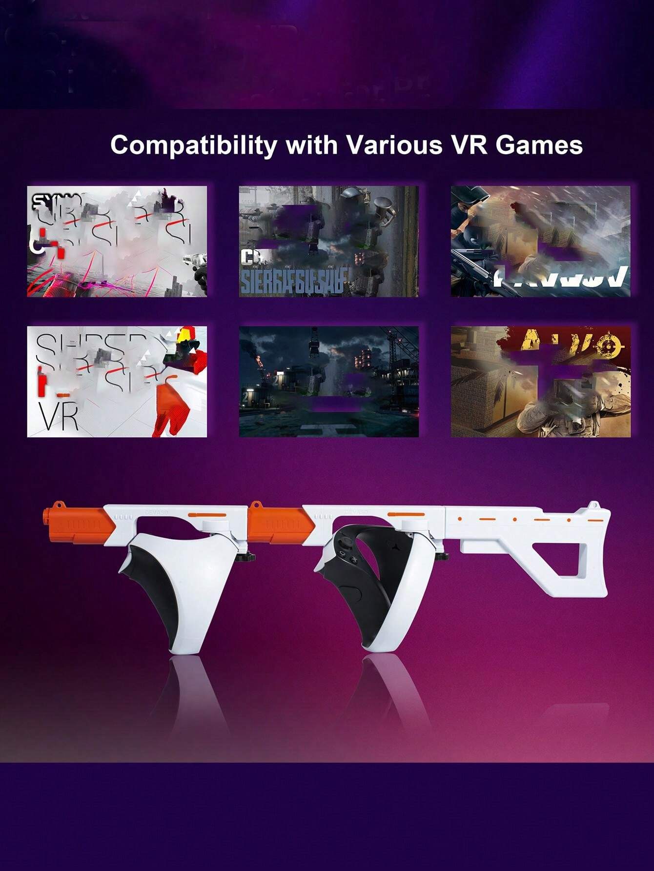 1 Stück PlayStation VR2 Gatling Gun / Automatikgewehr / Sturmgewehr ...