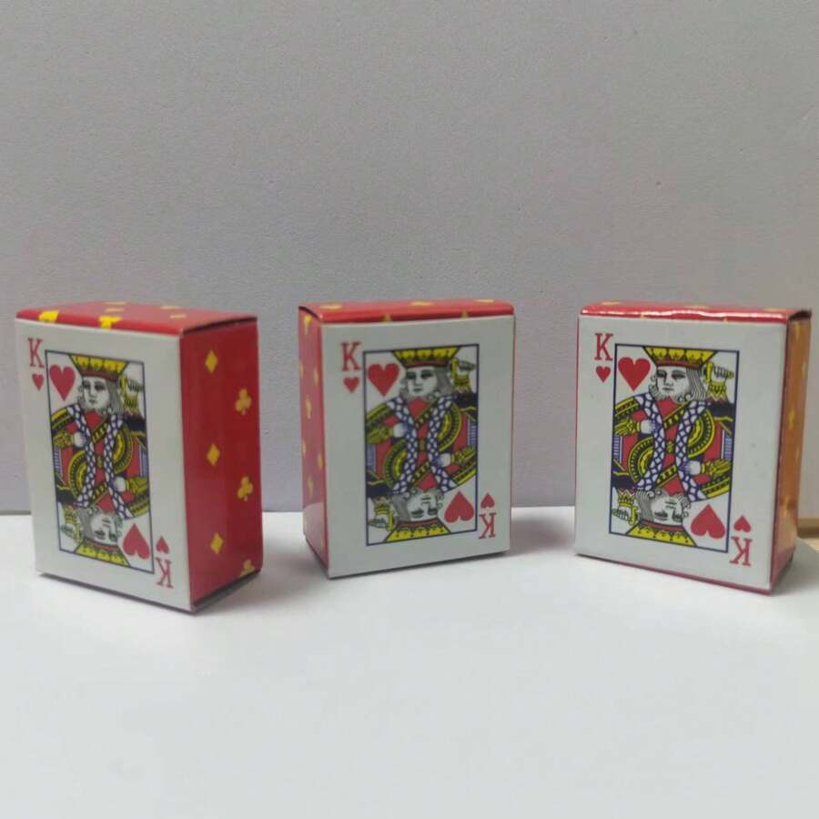 2set Mini Playing Cards Paper Poker Cards Tiny Deck Of Cards Small ...