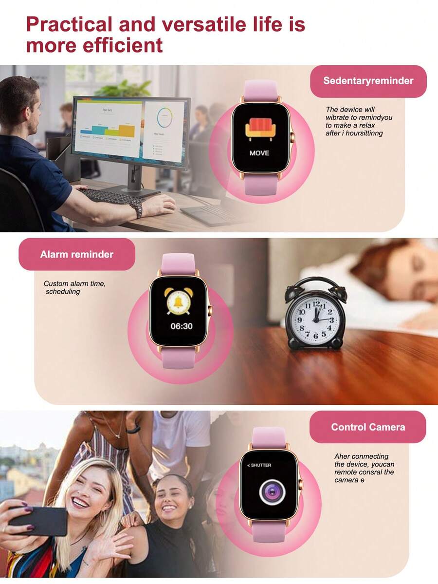 High Definition Screen Smartwatch With 1.91-Inch LED High-Definition ...