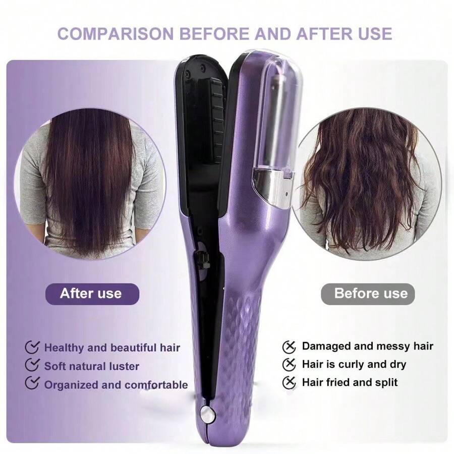 Rechargeable Cordless Split Hair Trimmer, Hair Split Ends Trimmer ...