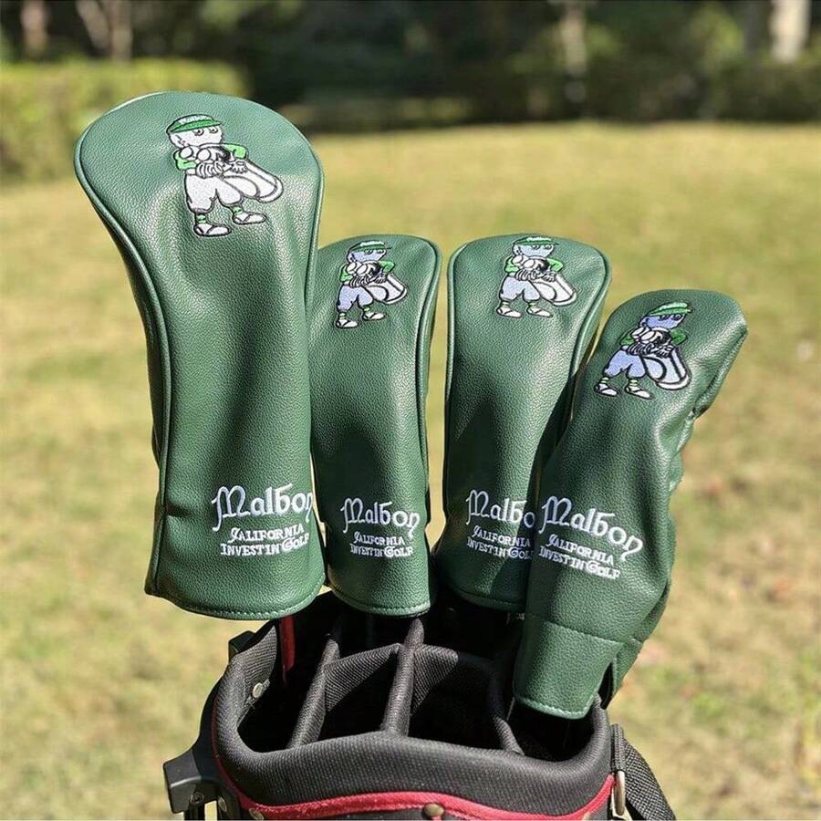 Caddie Fisherman Golf Club Cover Head Cover Protective Cover Driver ...