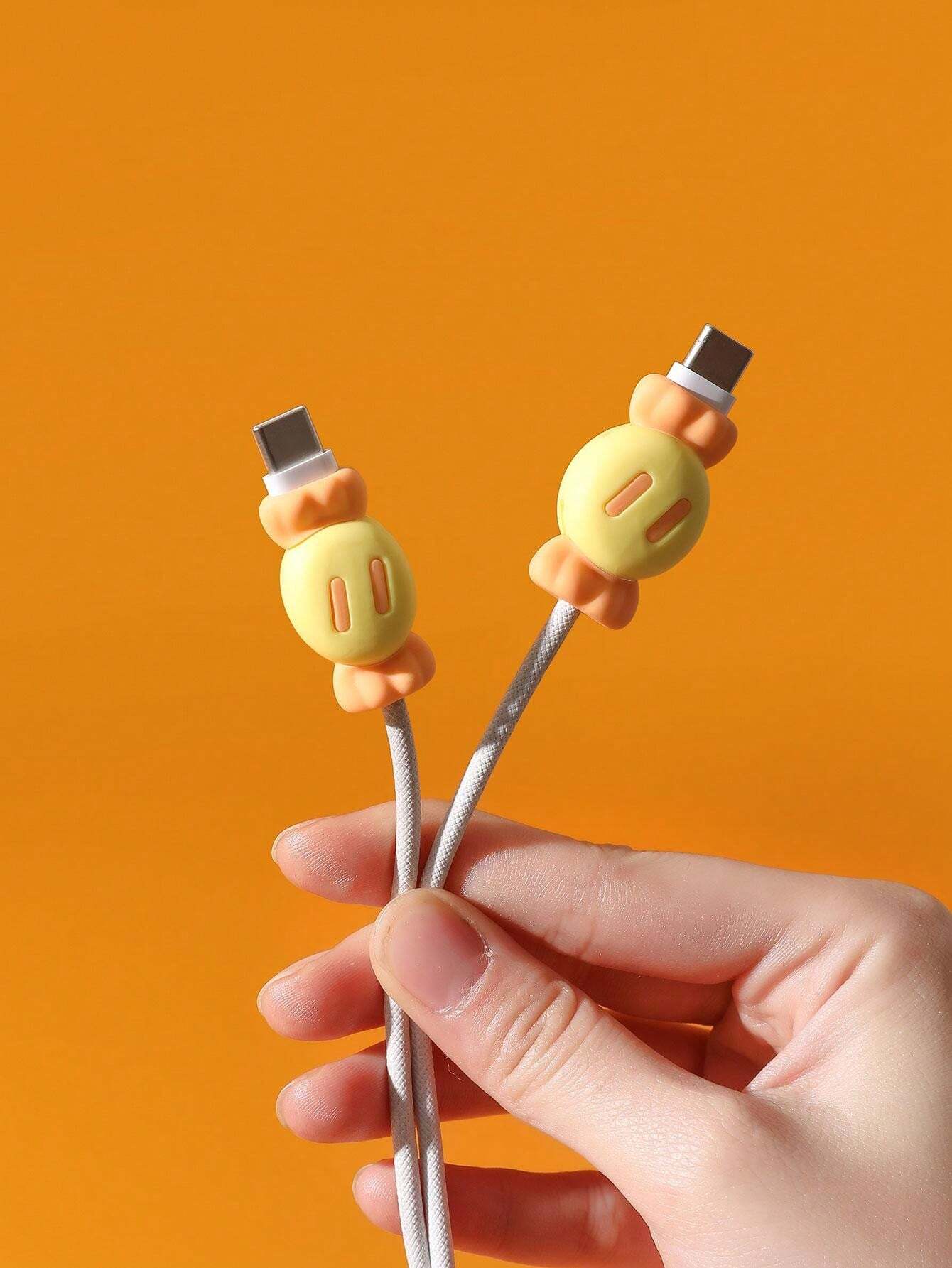 Mobile Phone Data Cable Protector Apple Charger Protective Cover ...