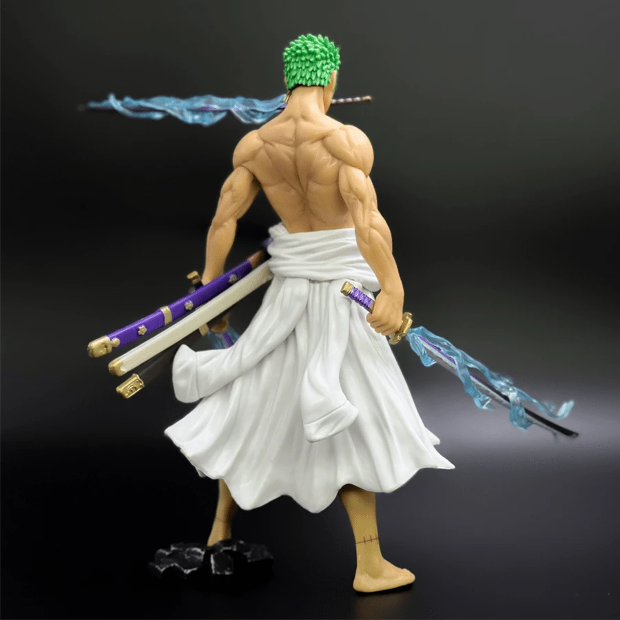 Triple-Sword Style Swordsman Model Statue Anime Peripheral | SHEIN USA