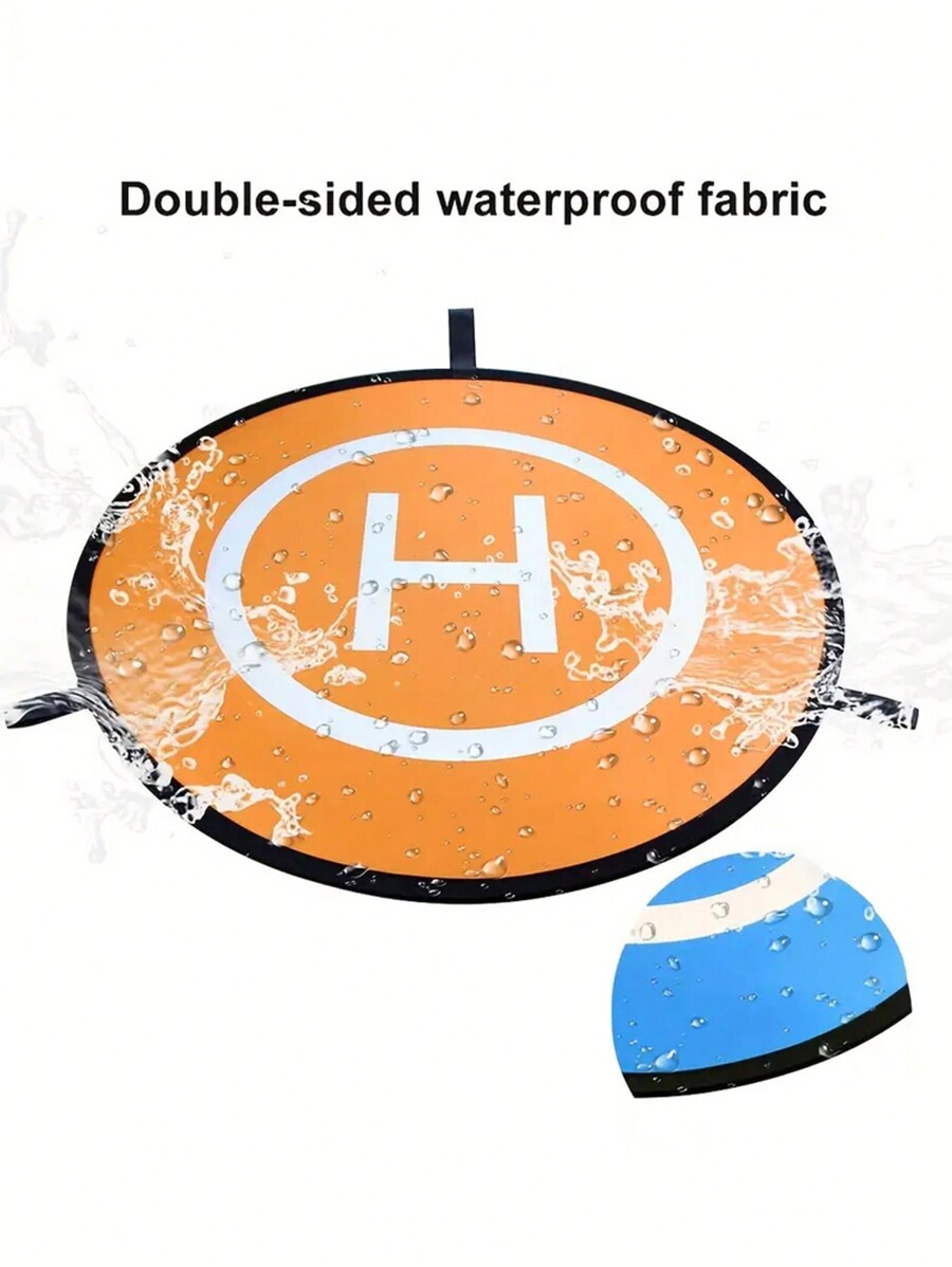 21-Inch Waterproof Universal Landing Pad For Drones, Quick-Fold Double ...