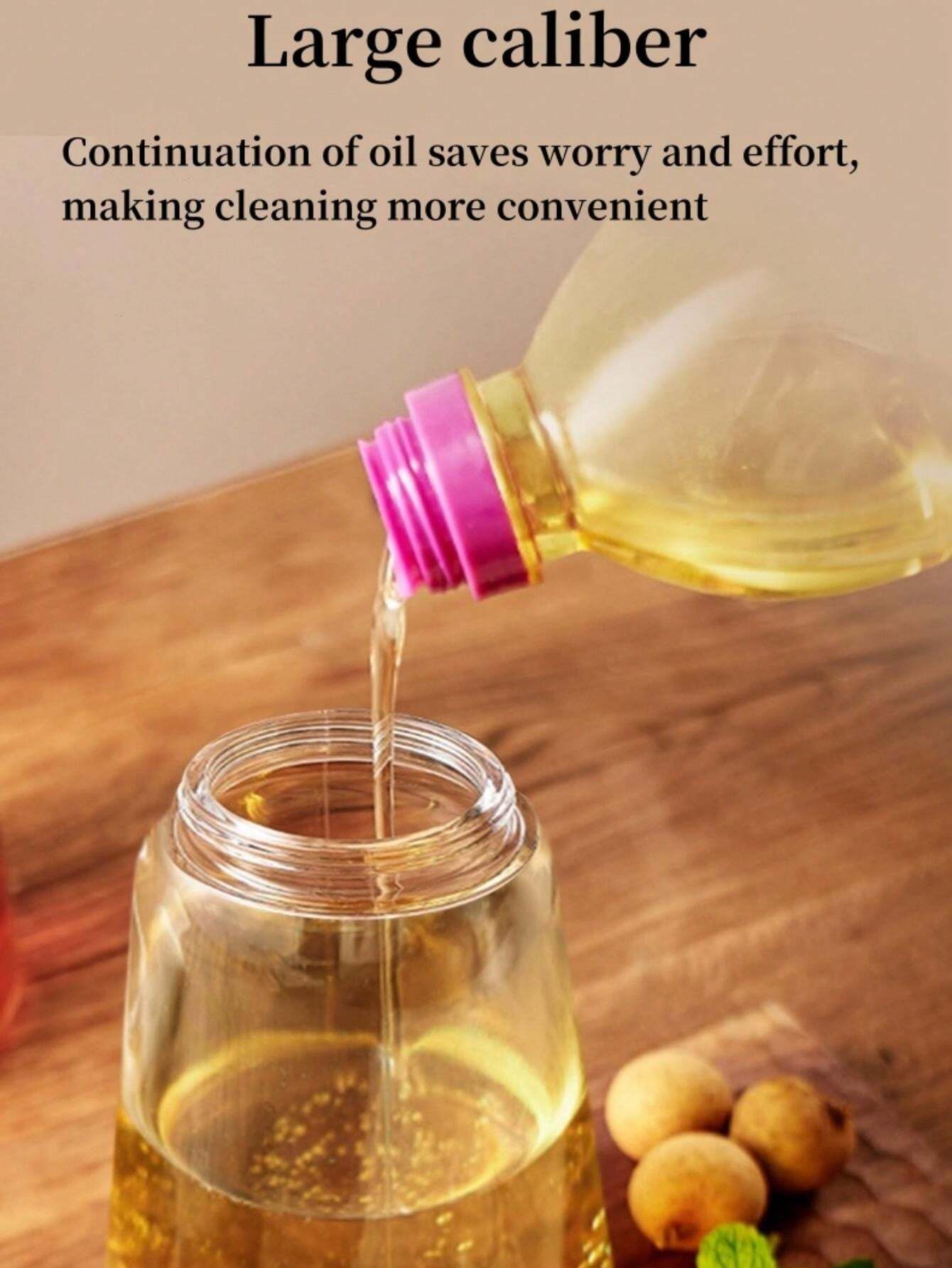 Kitchen 2-In-1 Spout & Spray Oil Bottle Multi-Functional Oil Sprayer ...