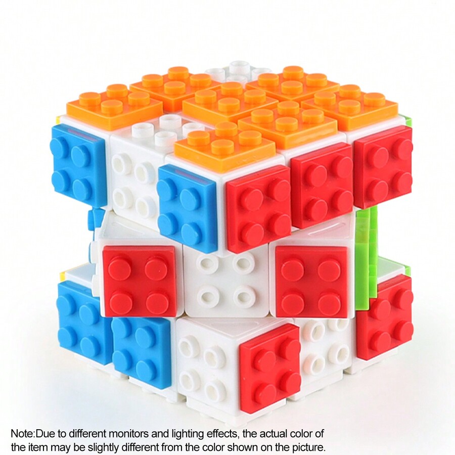 Speed Magic Cube Building Blocks Cube Brainstorm Thinking Toy Puzzle ...