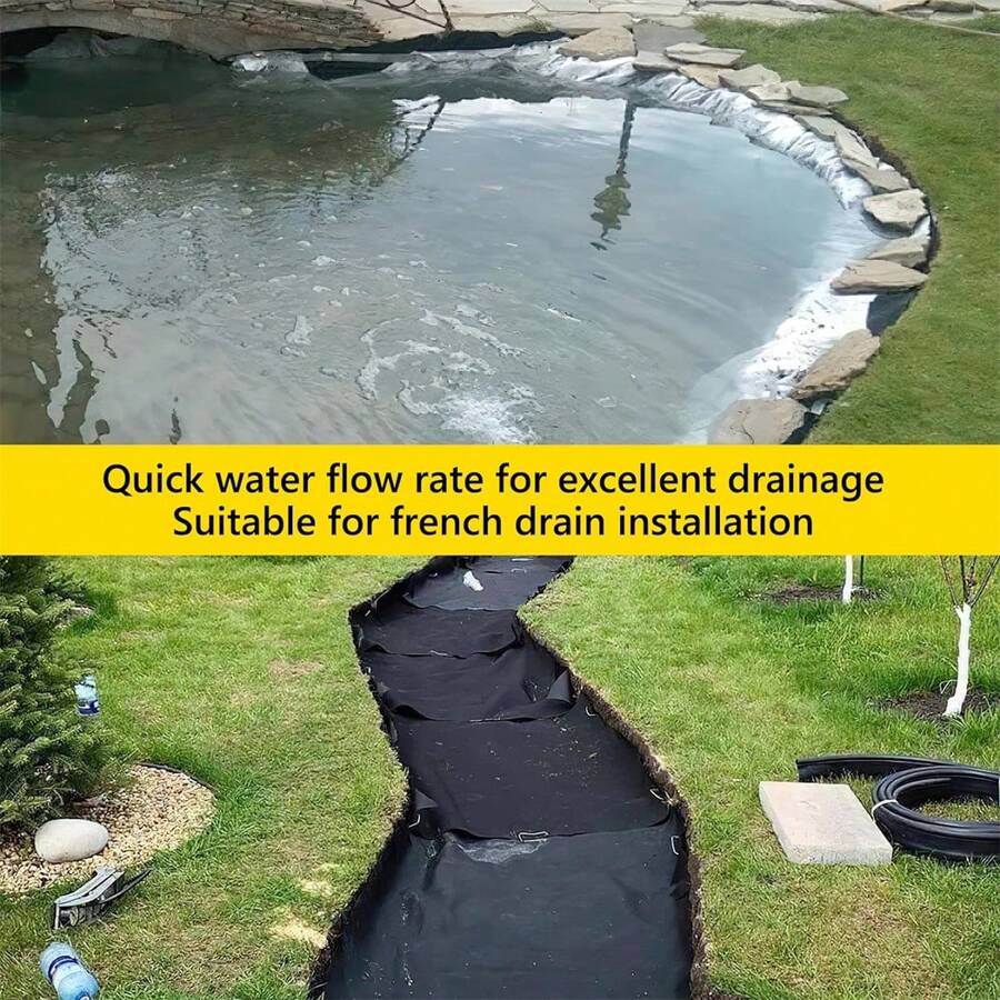 Geotextile Fabric,Geotextile Landscape, Pp Drainage 350N Tensile ...