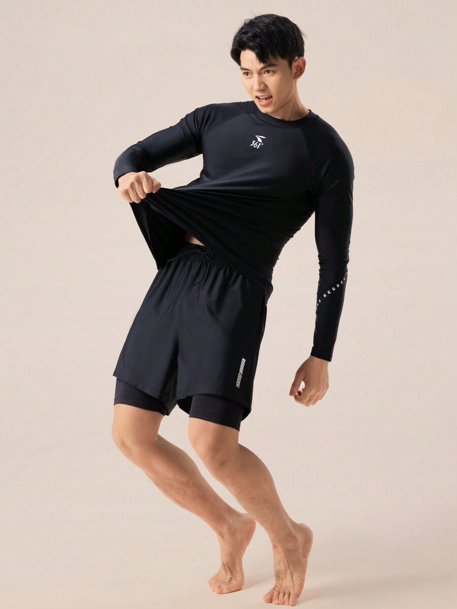 361degree 361 Men's Sport Swimwear Set, Including 1 Long Sleeve Jacket ...