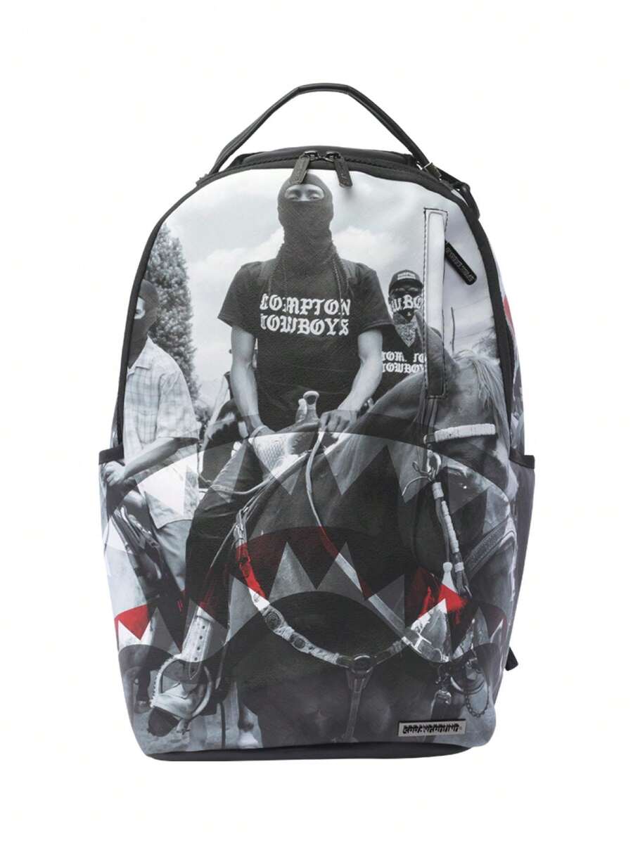 Sprayground Men's Backpack BLACK B5977COMPTON | SHEIN USA