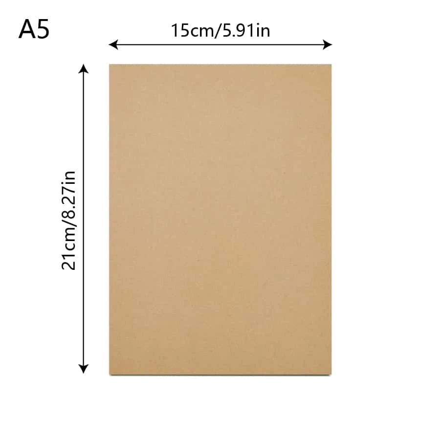 20pcs A4 Corrugated Cardboard Sheets, 3mm Thick, For Mailing, Flat ...