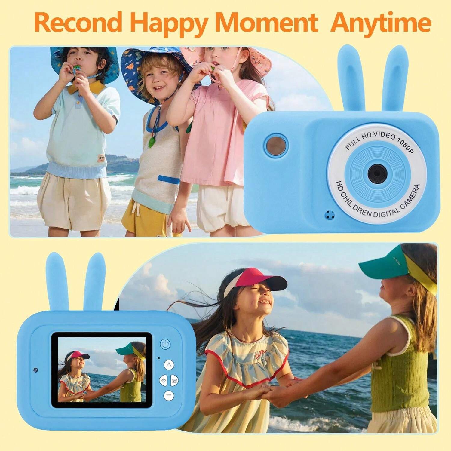 Kids Camera For Boys And Girls Children Digital Camera Toy Video ...