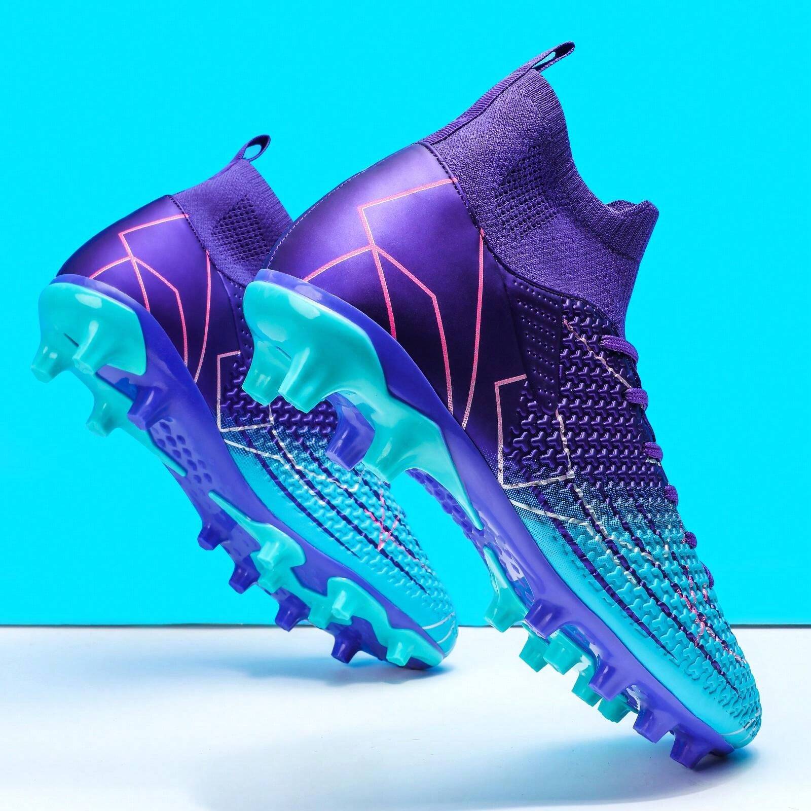 AG Spike 2024 New Men Football Shoes Natural Grassland Outdoor Soccer ...