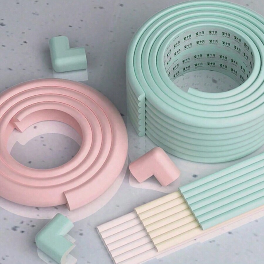 2m Baby Safety Table Edge Guard Corner Protector, Sponge Foam Cushion ...