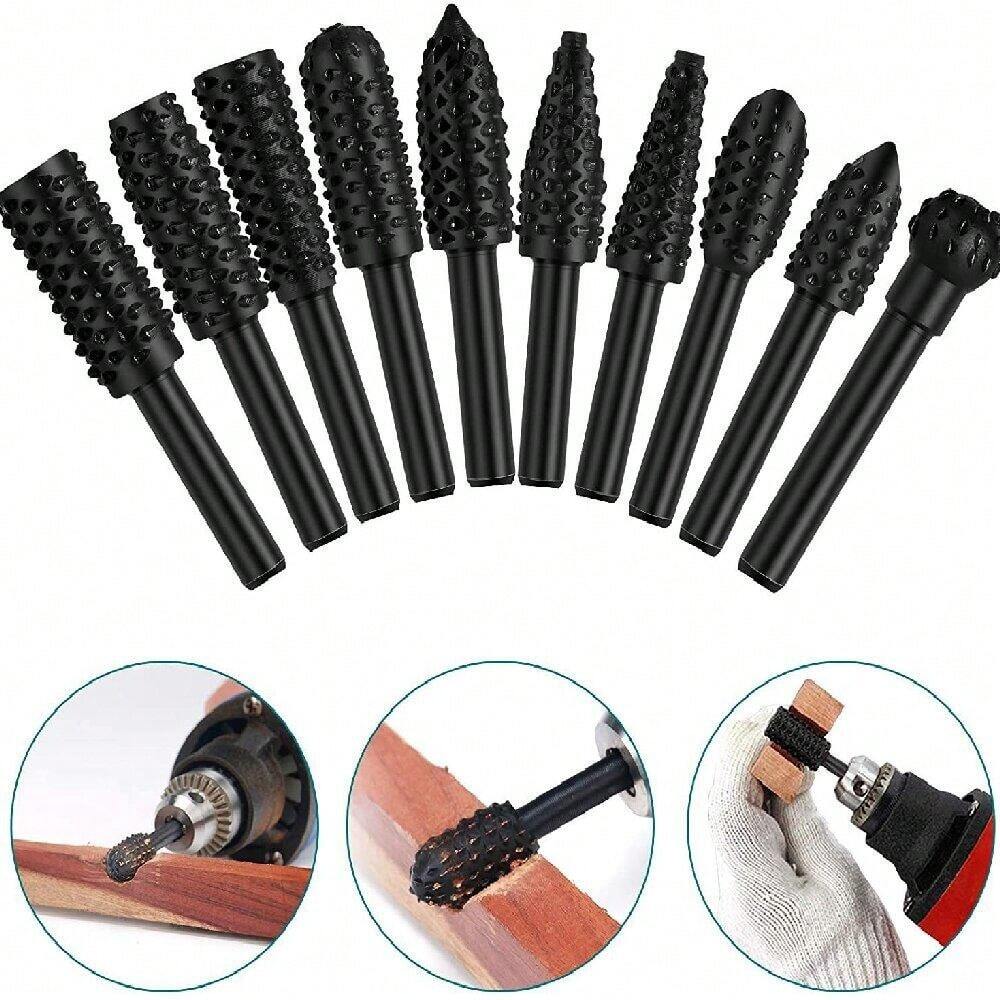 Woodworking DIY Tool Kit: Electric Rotary Rasp, Rotary Wood Rasp, Wood ...