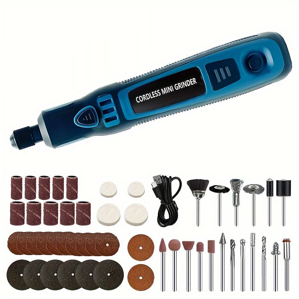 Cordless Mini Grinder Electric Multi-Functional Engraving Pen Set, With ...