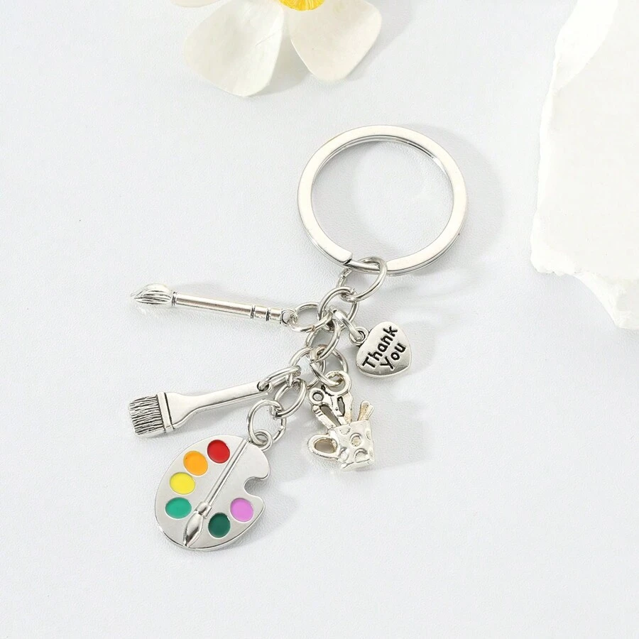 1pc Women New Art Student Souvenir Jewelry Set With Letter Shaped ...