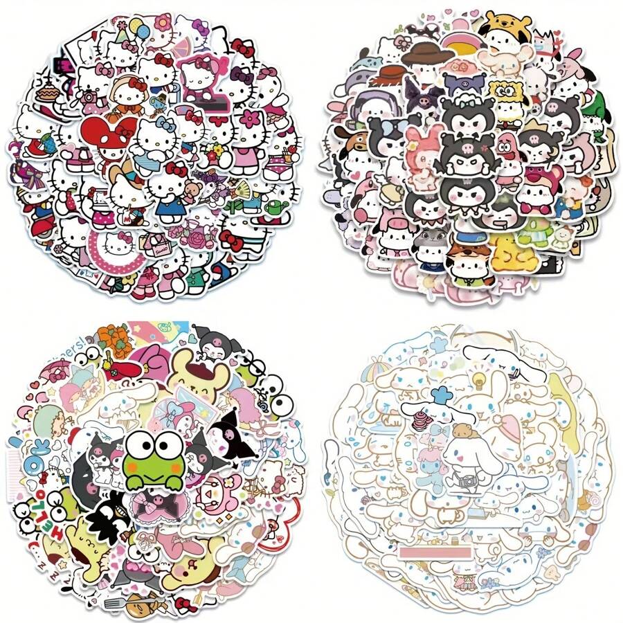 Được cấp phép chính thức 100 miếng dán Bộ sưu tập Sanrio Kuromi Melody ...