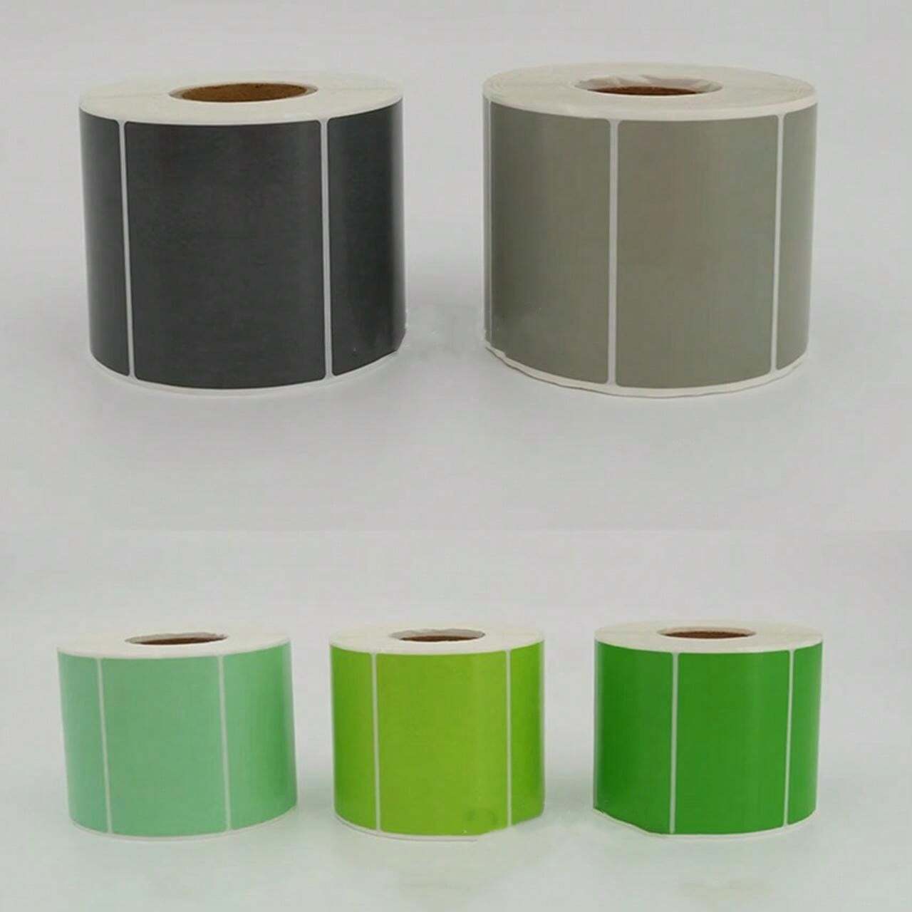 800 Pcs 40 X 30 Mm Multi-Color Waterproof Tear-Resistant Thermal Label ...